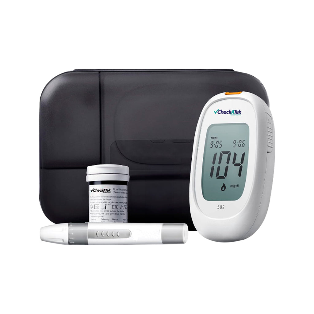 KIT DE GLUCOMETRO Y TIRAS REACTIVAS GL582
